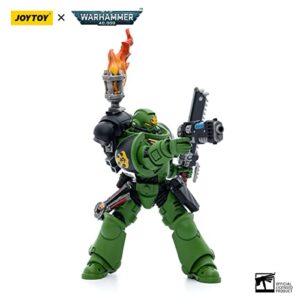 JoyToy Warhammer 40K: Salamanders Assault Intercessors Brother Tsek’gan 1:18 Scale Figure