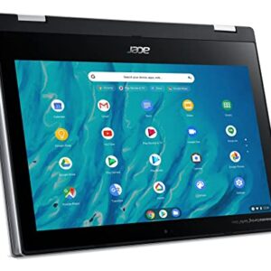 Acer Spin 311 3H 11.6" 2-in-1 Touchscreen Chromebook (8-Core MediaTek MT8183C, 64GB eMMC, 4GB RAM, Stylus) Flip Convertible Home & Student Laptop, 15-Hr Battery Life, IST Pen, Webcam, Chrome OS