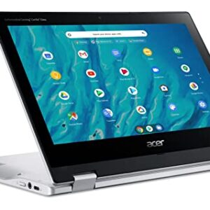 Acer Spin 311 3H 11.6" 2-in-1 Touchscreen Chromebook (8-Core MediaTek MT8183C, 64GB eMMC, 4GB RAM, Stylus) Flip Convertible Home & Student Laptop, 15-Hr Battery Life, IST Pen, Webcam, Chrome OS