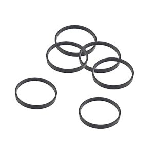 jeseny pack-6 intake manifold gasket, waterproof rubber seal ring replacement #11617547242 for bmw n46 n54 e60 e70 e90 e92-128i 135i 325xi 328i 328xi 330i (black)