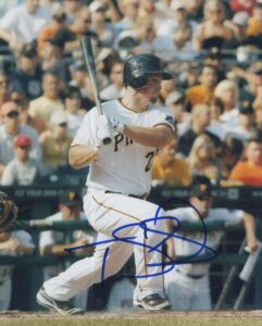 travis snider pirates signed autographed 8x10 photo w/coa