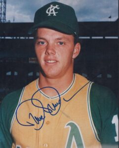 dave duncan kansas city a's signed autographed 8x10 photo w/coa