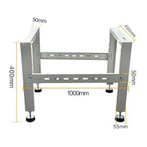 FANOYA Mini Split Stand, Mini Split Air Conditioner Heat Pump, Heavy Duty Mini Split Ground Stand, for Indoor and Outdoor, 100 * 42 * 40cm