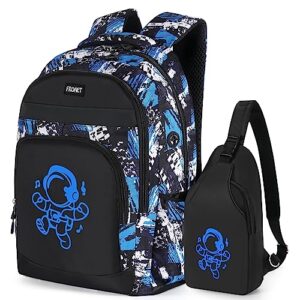 kids backpack for boys elementary kindergarten preschool middle school bag bookbag teen boys cute anime luminous large 16-inch laptop backpack 8 9 10 11 12 13 14 15 year old child mochila para niños