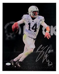 sean clifford penn state psu signed/inscribed "we are!" 11x14 photo jsa 162397 - autographed college photos