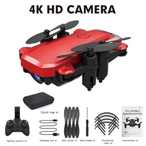 Remote Control Drones with Camera for Adults 4K & 1080P, Flying Toys with 3-level Flight Speed 4 Channel Drones for Kid 8-12 with Camera Rc Plane Helicopters for Kids Cool Stuff Gifts for Men