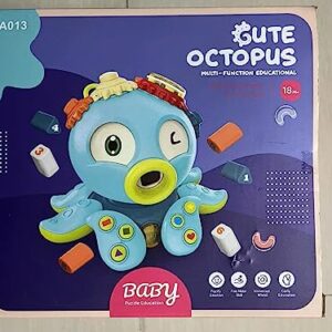 Baby Toys,MOJINO Infant Walker Toy,Octopus Crawling Crab Toy, Early Eduactional Learning Tummy Time Sensory Christmas Birthday Gift for Boy Girl Toddler and Kid