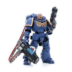 joytoy warhammer 40k: ultramarines hellblasters sergeant ulaxes 1:18 scale figure