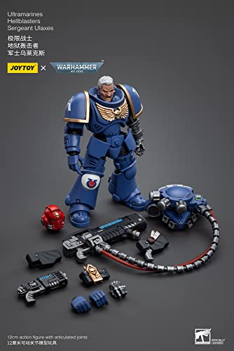 JoyToy Warhammer 40k: Ultramarines Hellblasters Sergeant Ulaxes 1:18 Scale Figure