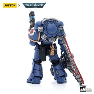 JoyToy Warhammer 40k: Ultramarines Hellblasters Sergeant Ulaxes 1:18 Scale Figure