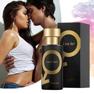 Outfmvch Long Lasting Fragrance Sweet Cologne Perfume, Natural Faint Scent Release Romantic Pheromones, Lure Perfume Body Mist for Neck Wrists Love Perfume For Men Women