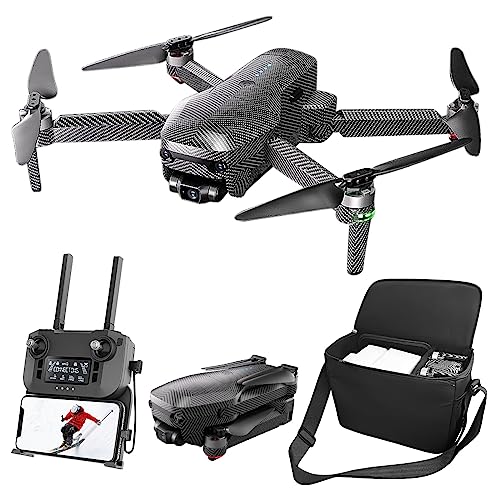 Drones with Camera for Adults 4K Night Vision,30-Min Flight Time,2.5 Mile Long Range,Quadcopter with 3-Axis Brushless Gimbal,Binocular Vision Obstacle Avoidance,Auto Return Home,Follow Me(GD96 Pro)