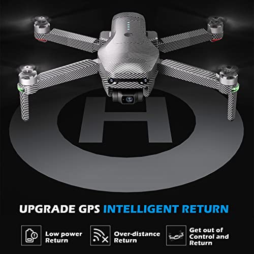 Drones with Camera for Adults 4K Night Vision,30-Min Flight Time,2.5 Mile Long Range,Quadcopter with 3-Axis Brushless Gimbal,Binocular Vision Obstacle Avoidance,Auto Return Home,Follow Me(GD96 Pro)