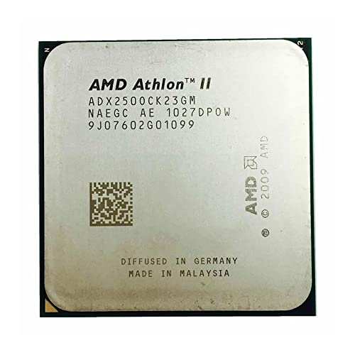 AMD Athlon II X2 250 CPU Used 2-Core 2-Thread Desktop Processor 3 GHz 2M 65W Socket AM2+ Socket AM3