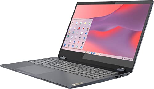 Lenovo Flex 3i 2-in-1 Chromebook | 15.6" FHD Touch-Screen Laptop | Intel Celeron N4500 Processor | 4GB RAM| 64GB eMMC | Intel UHD Graphics | Chrome OS | Abyss Blue | with 128GB SD Card Bundle