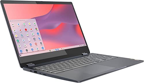 Lenovo Flex 3i 2-in-1 Chromebook | 15.6" FHD Touch-Screen Laptop | Intel Celeron N4500 Processor | 4GB RAM| 64GB eMMC | Intel UHD Graphics | Chrome OS | Abyss Blue | with 128GB SD Card Bundle