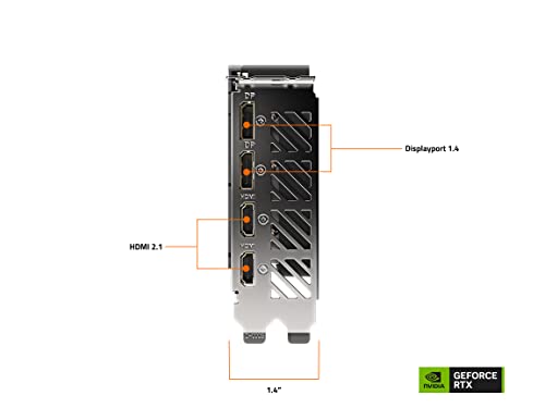 Gigabyte GV-N406TEAGLE-8GD GeForce RTX 4060 Ti Eagle 8G Graphics Card, 3X WINDFORCE Fans, 8GB 128-bit GDDR6, Video Card