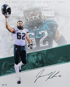 jason kelce philadelphia eagles signed/autographed 16x20 photo psa/dna 179706 - autographed nfl photos