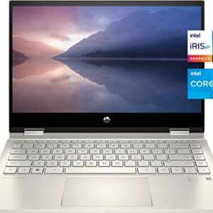 HP Pavilion 2-in-1 Convertible Laptop, 14-inch FHD Touchscreen, Intel Core i5-1135G7, Fingerprint Reader, Bang & Olufsen Dual Speakers, Windows 11 (16GB RAM | 1TB PCIe SSD)