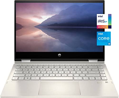 HP Pavilion 2-in-1 Convertible Laptop, 14-inch FHD Touchscreen, Intel Core i5-1135G7, Fingerprint Reader, Bang & Olufsen Dual Speakers, Windows 11 (16GB RAM | 1TB PCIe SSD)