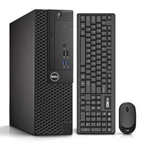 dell optiplex 3050 desktop computers pc, 32gb ram ddr4 new 512gb m.2 nvme ssd, intel ax200 built-in wifi 6,bluetooth 5.2, i5-6500 3.2ghz, refurbished desktop,hdmi,windows 10 pro (renewed)