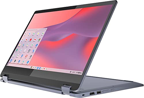 Lenovo Chromebook Flex 3 3i (2023) 15.6" FHD 2-in-1 Touchscreen (Intel Celeron N4500, 4GB RAM, 128GB (64GB eMMC + 64GB SD Card), Webcam) Home & Student Laptop, NFC, HDMI, USB-C, IST Pen, Chrome OS