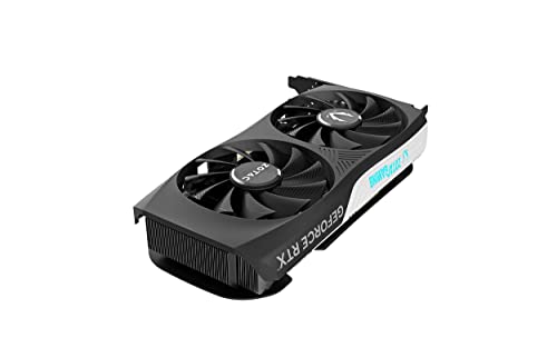 ZOTAC Gaming GeForce RTX 4060 Ti 8GB Twin Edge DLSS 3 8GB GDDR6 128-bit 18 Gbps PCIE 4.0 Compact Gaming Graphics Card, IceStorm 2.0 Advanced Cooling, Spectra RGB Lighting, ZT-D40610E-10M