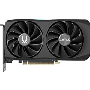 ZOTAC Gaming GeForce RTX 4060 Ti 8GB Twin Edge DLSS 3 8GB GDDR6 128-bit 18 Gbps PCIE 4.0 Compact Gaming Graphics Card, IceStorm 2.0 Advanced Cooling, Spectra RGB Lighting, ZT-D40610E-10M