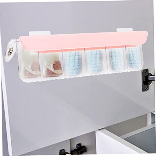 Cabilock Socks Wall Mounted Drawer Wall-mounted Storage Box Clear Drawer Sheer Panties House Socks Wall Mount Organizer Box Socks Storage Box Wall-mounted Sock Storage Shelf Socks Box