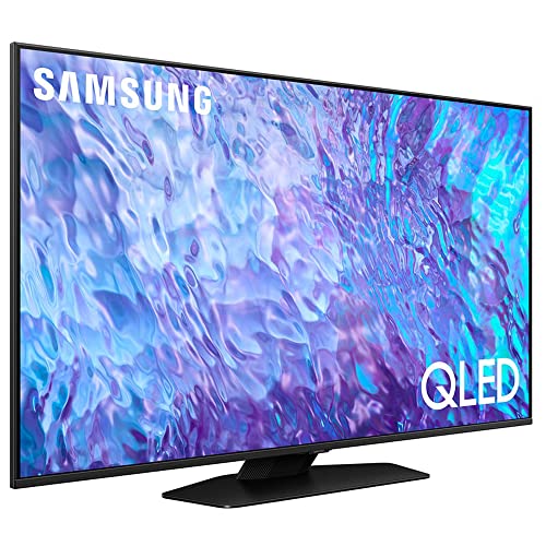 SAMSUNG 50 Inch QLED 4K Smart TV 2023 (Renewed) Bundle with 2 YR CPS Enhanced Protection Pack