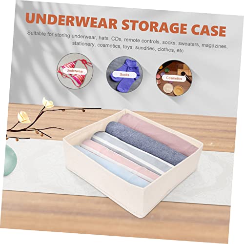 BUGUUYO Baseball Hat Travel Case Basket Drawers Clothing Storage Drawers Underwear Organizer Panty Organizer Lingerie Drawer Organizer Underwear Storage Container Underwear Case Sock Case