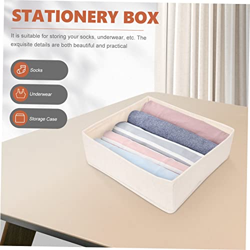 BUGUUYO Baseball Hat Travel Case Basket Drawers Clothing Storage Drawers Underwear Organizer Panty Organizer Lingerie Drawer Organizer Underwear Storage Container Underwear Case Sock Case