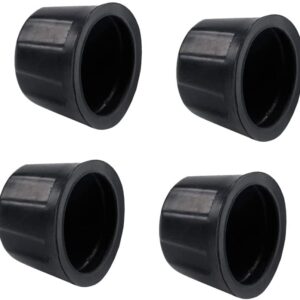 (4 Pieces) Rubber Dust Cover Caps for ATV Quad Go-Kart Rims Wheels 110cc 125cc 250cc