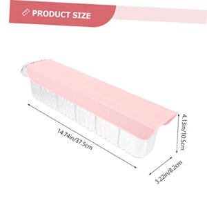 Zerodeko Wall-mounted Storage Box Clothes Organizer Rack Clear Organizer Box Hanging Drawers for Closet Socks Wall Mounted Drawer Sock Organizer Hanging Panties Organizer Wall Sock Holder