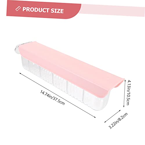 Zerodeko Wall-mounted Storage Box Clothes Organizer Rack Clear Organizer Box Hanging Drawers for Closet Socks Wall Mounted Drawer Sock Organizer Hanging Panties Organizer Wall Sock Holder