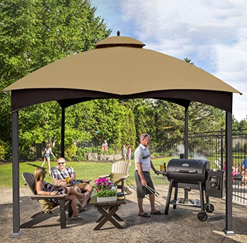 SCOCANOPY Beige Ripstop Replacement Top for Lowe's Allen Roth 10X12 Gazebo Model #GF-12S004B-1