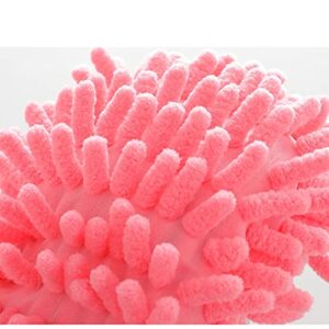 1pc Chenille Mopping Dust Slipper Washable Reusable Shoe Cover Foot Dust Hair Cleaner for Cleaning Floor Sweeping Slippers