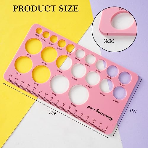 Nipple Ruler Nipple Measurement Tool for Flanges Flange Size Measure for Nipples Nipple Rulers for Flange Sizing Measurement Tool Nipple Sizer for Flanges Breast Pumping Silicone Nipple Ruler Tools