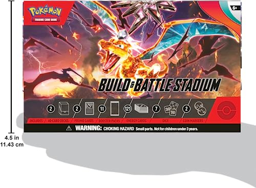 Pokemon Scarlet & Violet 3 Obsidian Flames Build & Battle Stadium