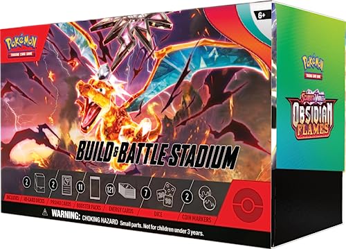 Pokemon Scarlet & Violet 3 Obsidian Flames Build & Battle Stadium