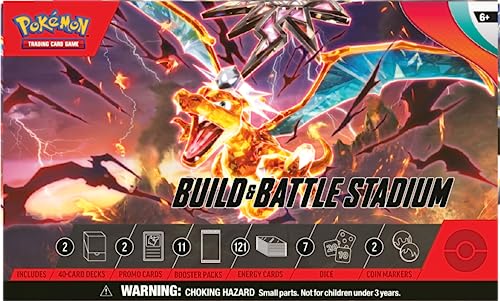 Pokemon Scarlet & Violet 3 Obsidian Flames Build & Battle Stadium