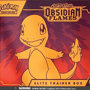 Pokemon Scarlet & Violet 3 Obsidian Flames Elite Trainer Box