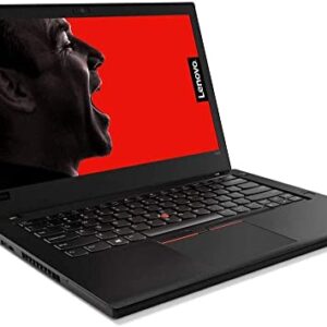 Lenovo ThinkPad T480 Business Laptop, 14.0 FHD (1920x1080), Intel Core i7-8650U 1.9GHz (Max 4.2GHz), 16GB DDR4 RAM, 512GB SSD, CAM, Fingerprint,Backlit Keyboard,Bluetooth, Windows 10 Pro (Renewed)