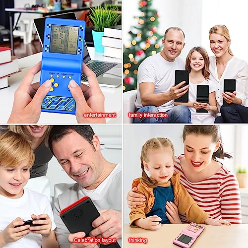 Large Screen Nostalgic Puzzle Player Handheld Brick Game Console Classic Video Game Console Built-in 23 Games