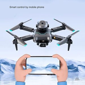 Mini WIFI RC Drone with 4K HD Dual Camera for Adults Kids, RC Helicopters Quadcopter with Position Hover, 360 Obstacle Avoidance, Speed Adjustment, Gesture recognition