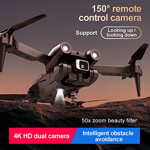 KEUVEN Z908 PRO Drones with Camera for Adults 4k,FPV Mini Drones with Carrying Case, 3Batteries,42 Mins Flight Time, Remote Control Toys Gifts for Boys Girls,Easy To Fly for Beginners (Black)