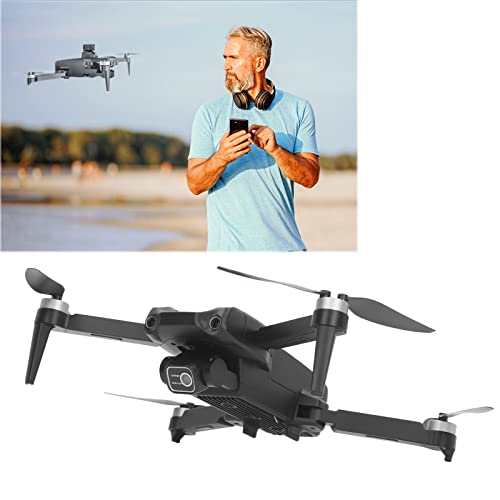 HD Camera Video Drone, Brushless Motor Folding Photography Aerial Drone GPS Positioning Optical Positioning for Outdoor Activities (No Obstacle Avoidance)