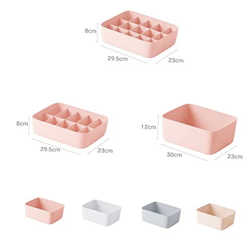 Alipis Jewelry Organizer Tray Vanity Storage Drawers Storage Dividers Honeycomb Organiser Socks Drawer Container Bra Drawer Organizer Storage Basket Underwear Storage Box Partition Box