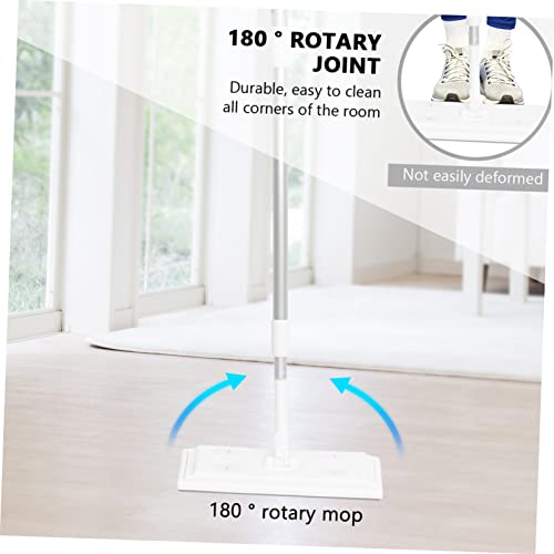 Healvian 3 Triangle Mop Eyeglasses Cleaner Window Glass Cleaner Microfiber Mop Telescopic Mop Tile Cleaning Mop Electrostatic Dust Collector Mop Electrostatic Dust Removal Mop Paper Floor