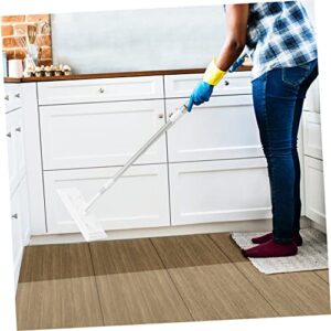 JEWEDECO 3 Mirror Cleaner Glass Wipes Tile Flooring Tile Cleaning Mop Window Mop Floor Duster Thread Flat Mop Floor Wipes Electrostatic Dust Collector Mop Flat Drag Sweeper Mop Paper Glass